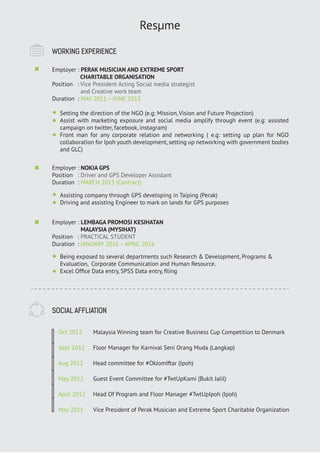 ikram resume 2016 | PDF