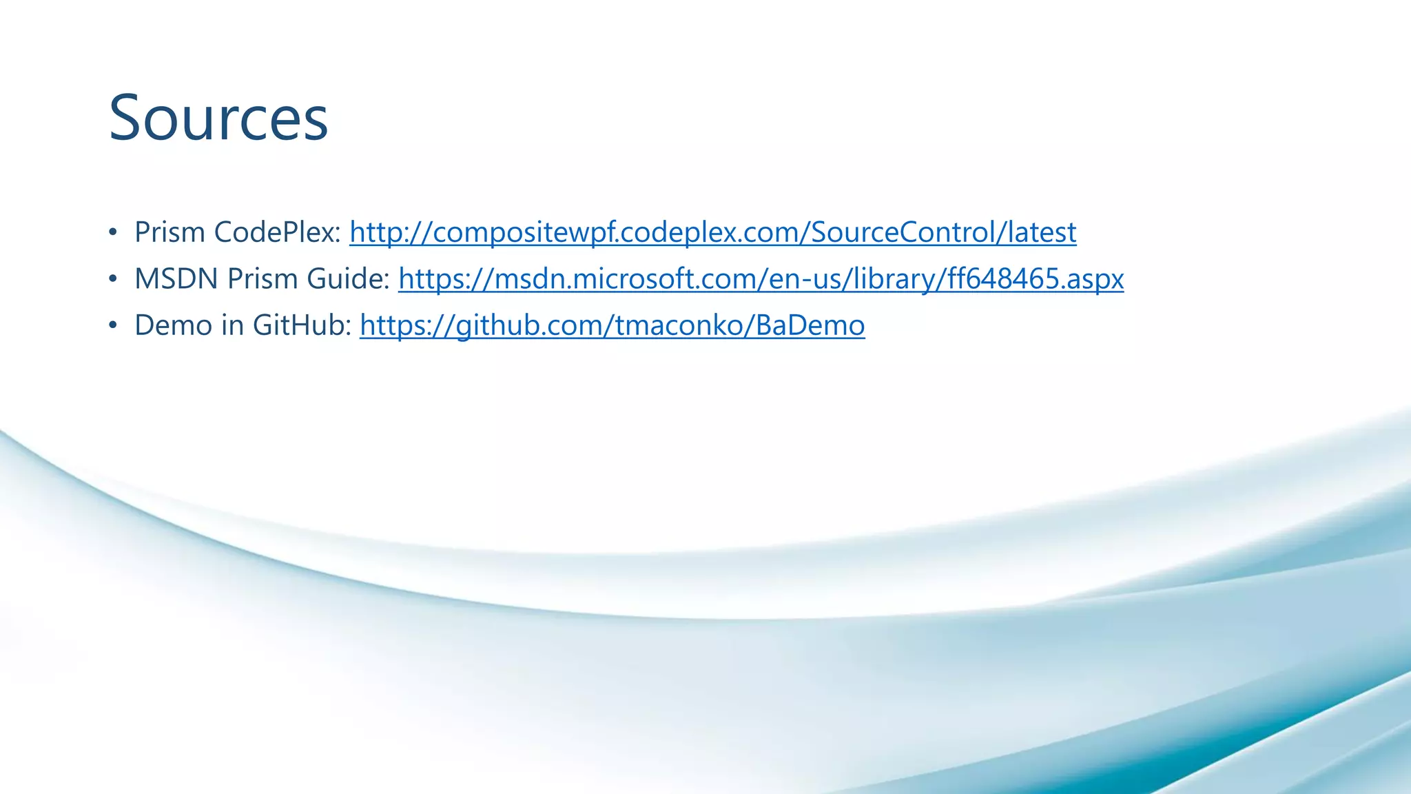 Introduction to Microsoft Prism | PDF