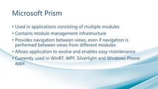Introduction to Microsoft Prism | PPT