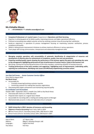 vishakha latest resume (1) | DOC