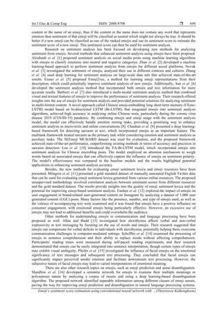 Emoji’s sentiment score estimation using convolutional neural network with multi-scale emoji ...