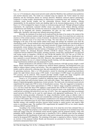 Emoji’s sentiment score estimation using convolutional neural network ...