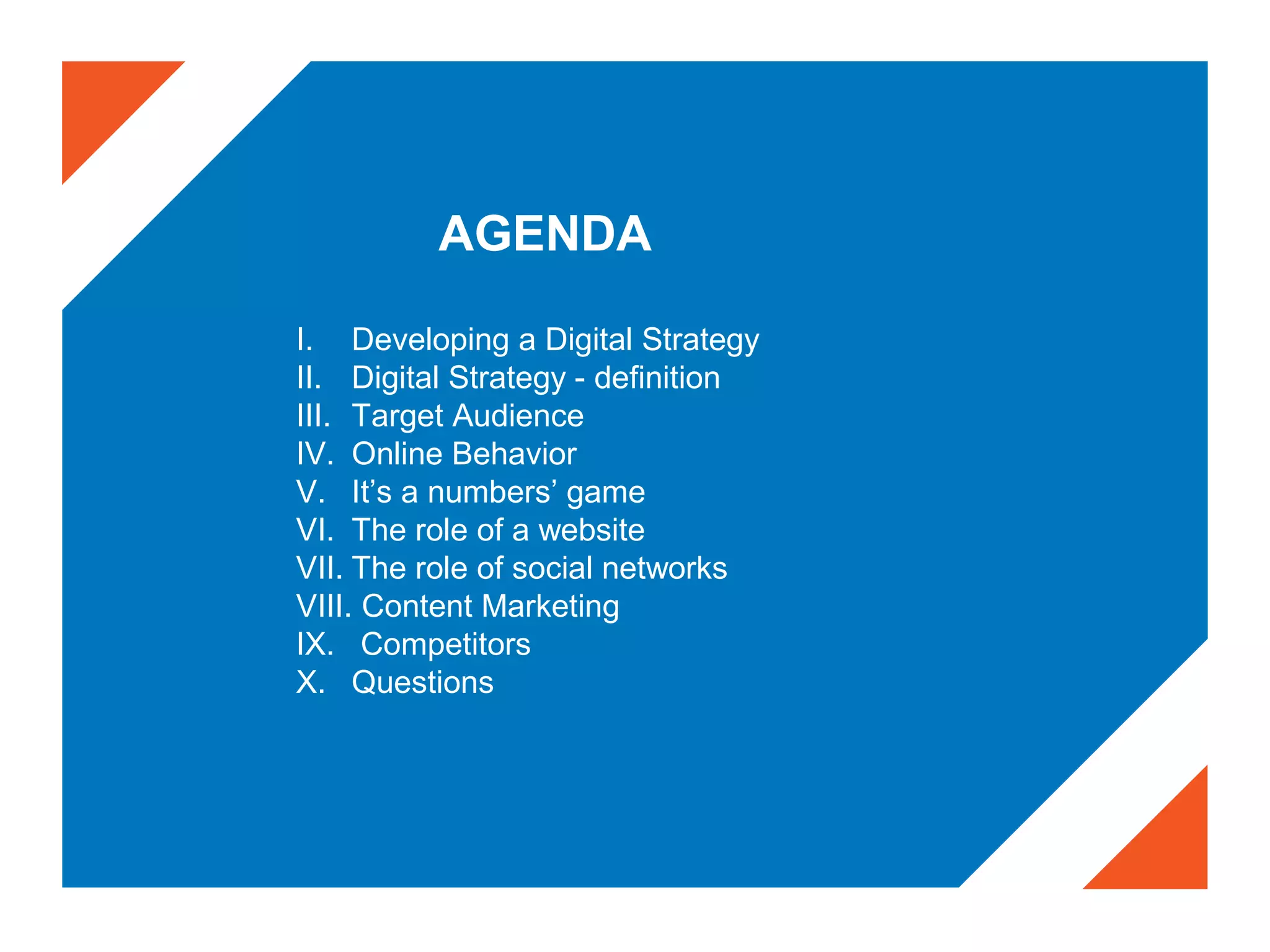 Digital Strategy Presentation2 | PPT