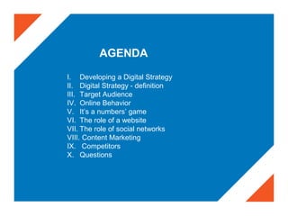 Digital Strategy Presentation2 | PPT