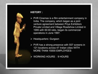 PVR Presentation | PPTX