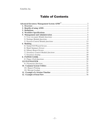 AIMS Manual v2.0 p1-2 | PDF