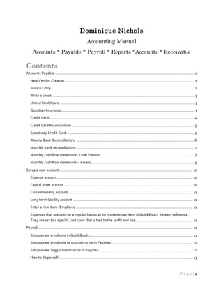 Accounting handbook | PDF