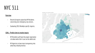 CAPSTONE NYC 311 DATA (Technical) | PDF