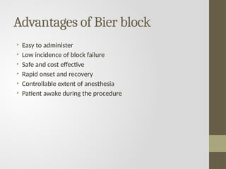 684470399-Bier-s-Block-Intravenous-Regional-Anesthesia.pptx