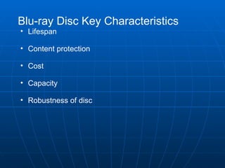 blue ray disc | PPT