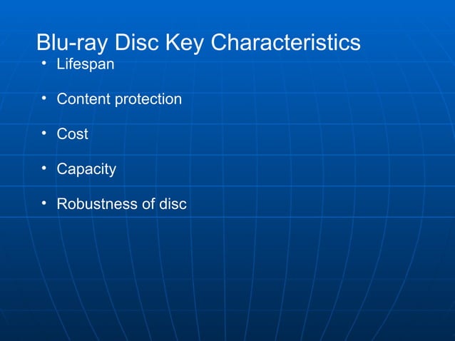 blue ray disc | PPT