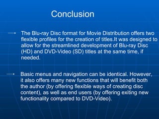 blue ray disc | PPT