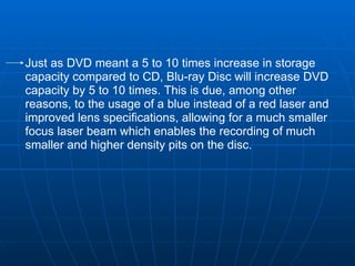 blue ray disc | PPT
