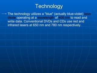 blue ray disc | PPT