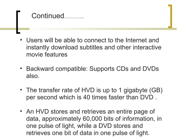 holographic versatile disc | PPT