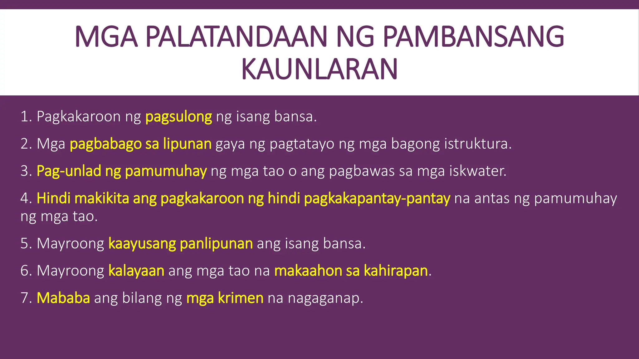 Q4-week-1-Day-1Mga-Palatandaan-ng-Pambansang-Kaunlaran.pptx