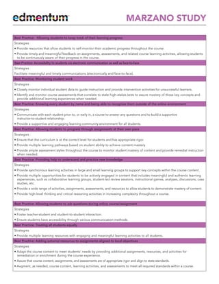 Edmentum Marzano Study | PDF