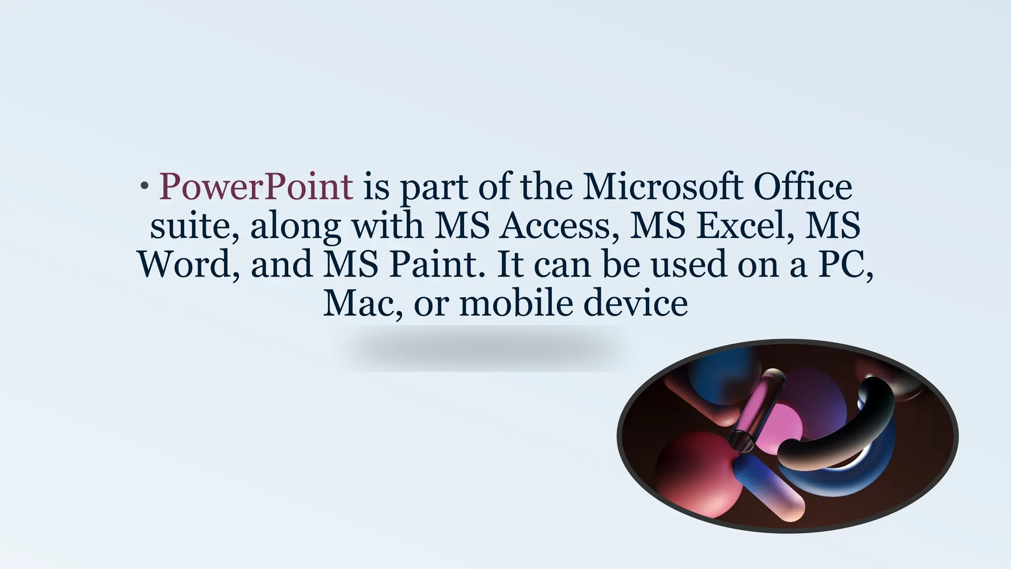Application of microsoft Powerpoint.pptx