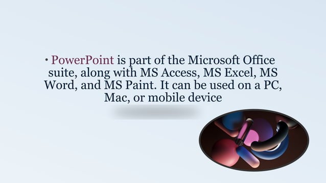 Application of microsoft Powerpoint.pptx