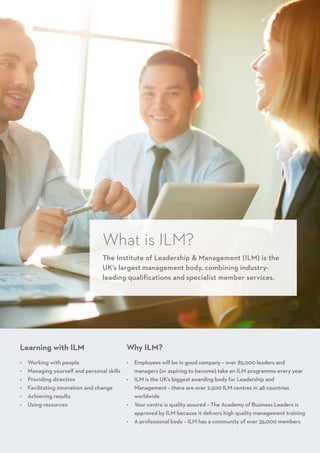 ILM Level 5 Programme in Coaching and Mentoring Flyer | PDF | Business ...