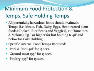 HM1 WD MODIFIED FOOD SAFETY | PPT