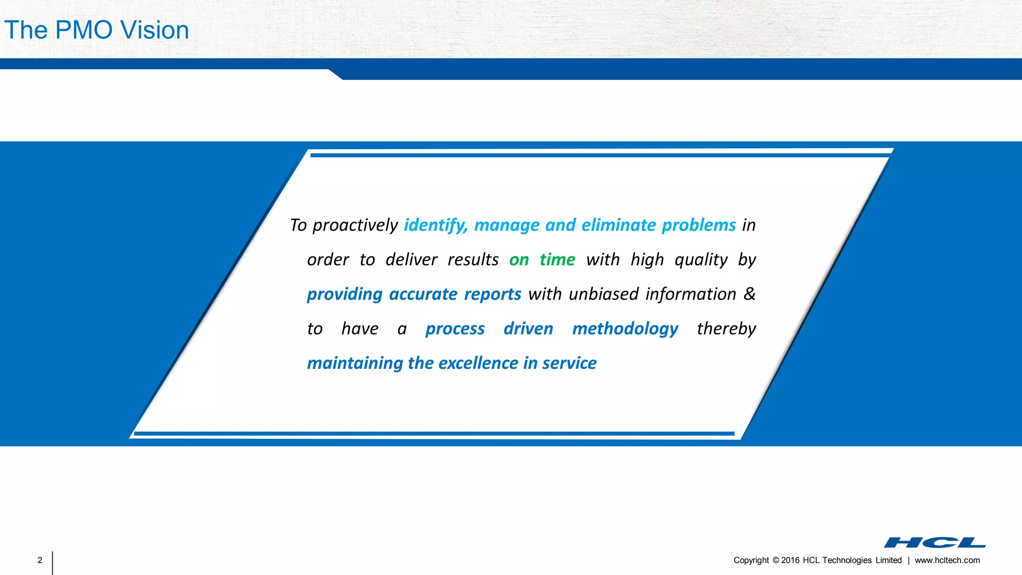 Program Management Office (PMO) | PDF