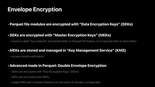 Data Security at Scale through Spark and Parquet Encryption | PDF