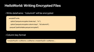 Data Security at Scale through Spark and Parquet Encryption | PDF
