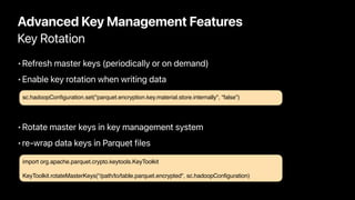 Data Security at Scale through Spark and Parquet Encryption | PDF