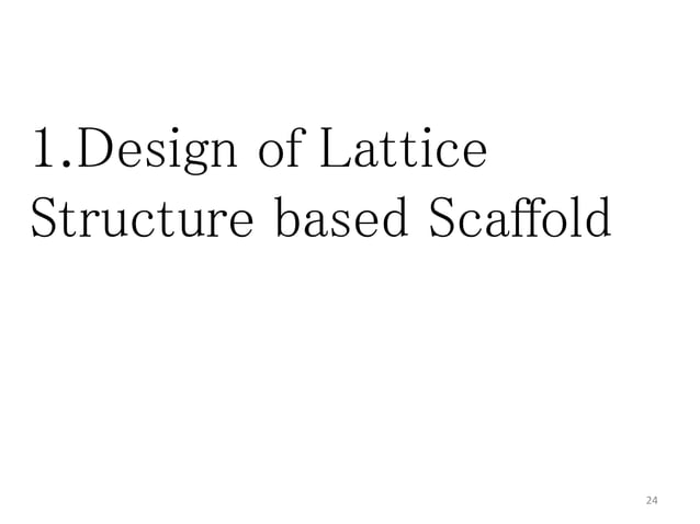 Literature Review " Design and FEA of Lattice Structure based ...