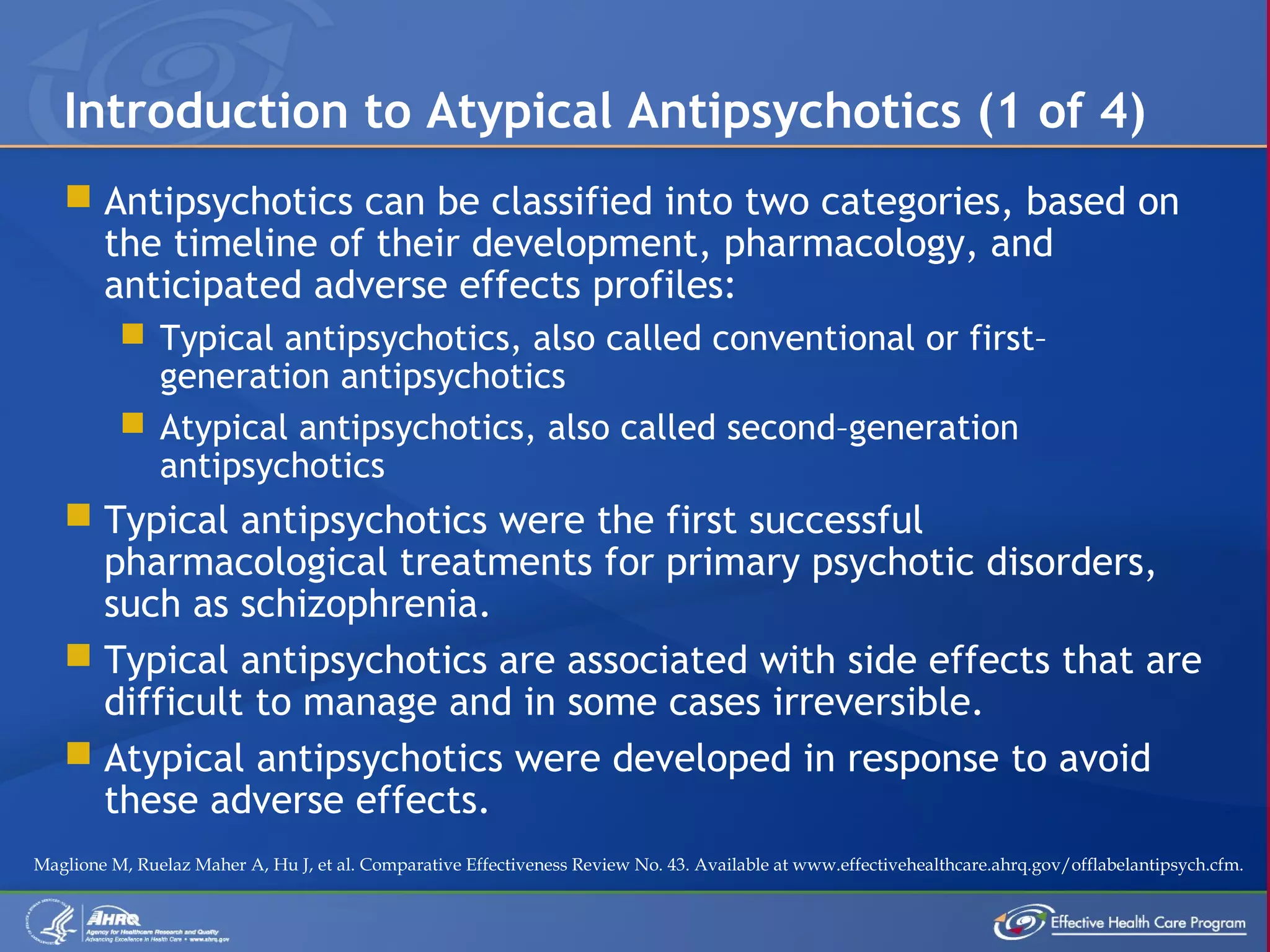 Off-Label Use of Atypical Antipsychotics: An Update | PPT