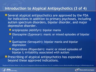Off-Label Use of Atypical Antipsychotics: An Update | PPT