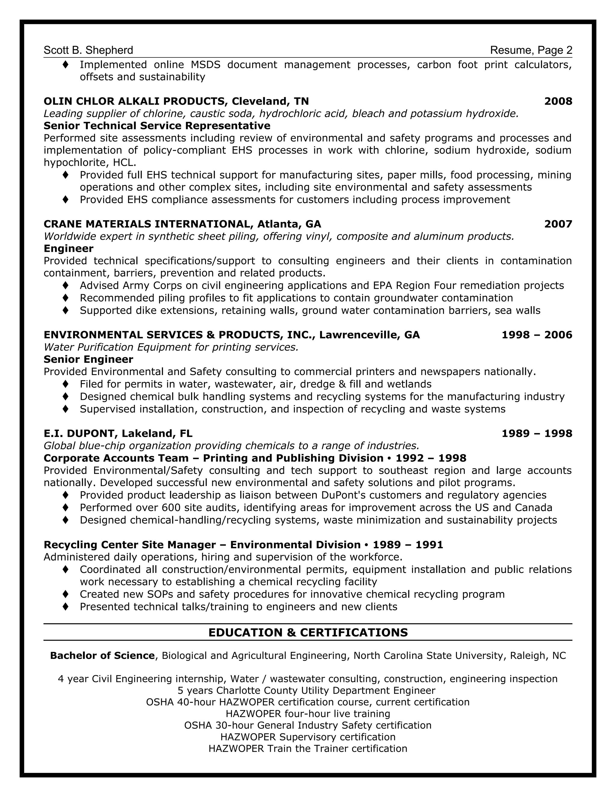 New Resume scott | PDF