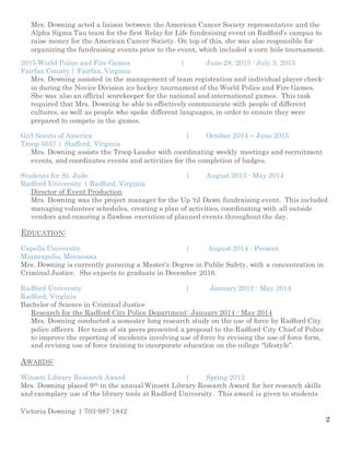 Victoria Downing Resume | DOCX