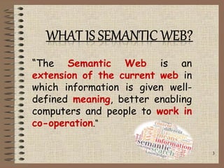 SEMANTIC WEB | PPT