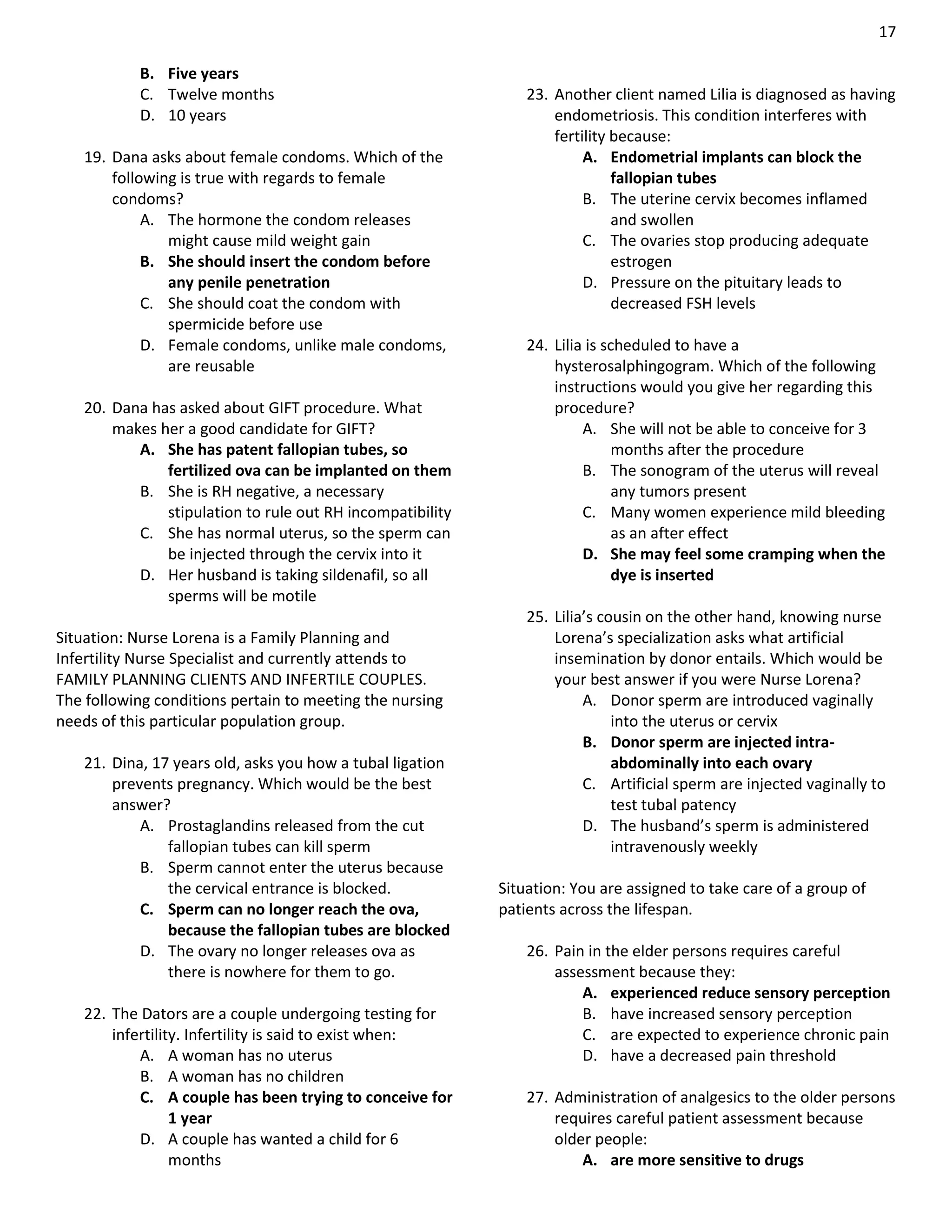 comprehensive nursing board exam reviewer | PDF