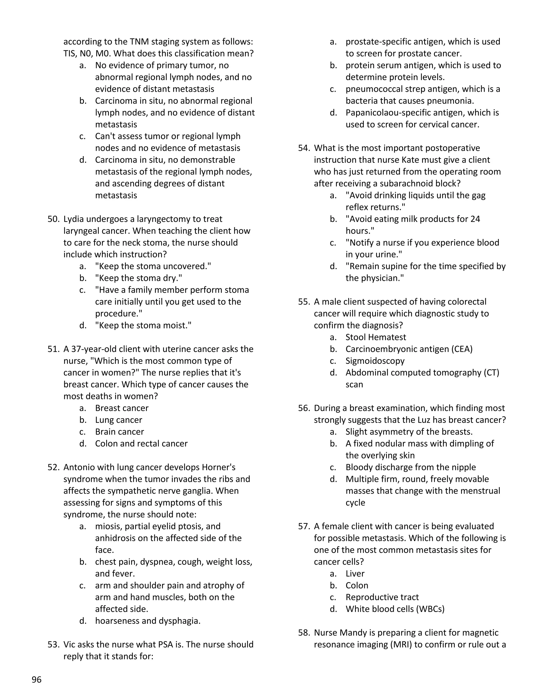 comprehensive nursing board exam reviewer | PDF