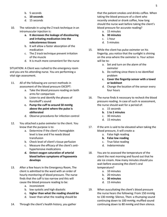 comprehensive nursing board exam reviewer | PDF