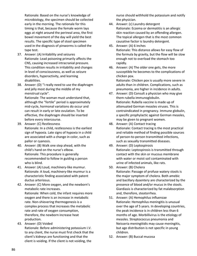 comprehensive nursing board exam reviewer | PDF