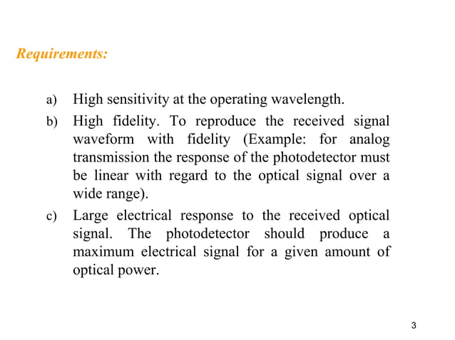 Optical Detectors -Principle & Types.ppt | Cameras and Camcorders ...
