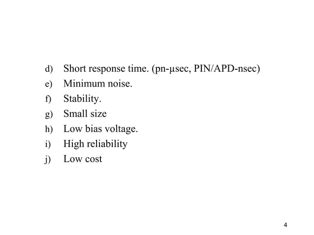 Optical Detectors -Principle & Types.ppt | Cameras and Camcorders ...