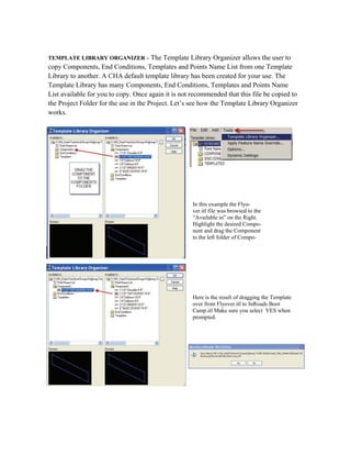 InRoads V8i Templates Library Creation | PDF