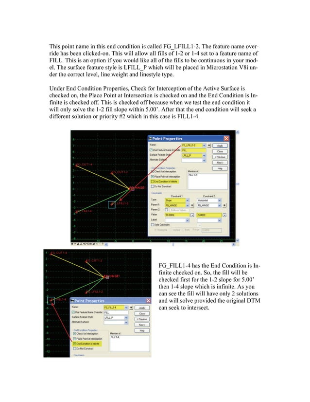 InRoads V8i Templates Library Creation | PDF