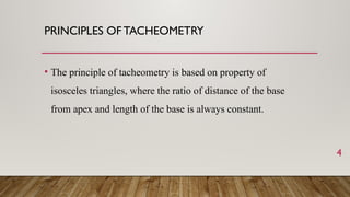 6865 Methods of Tacheometry (2).pptx USES | PPT