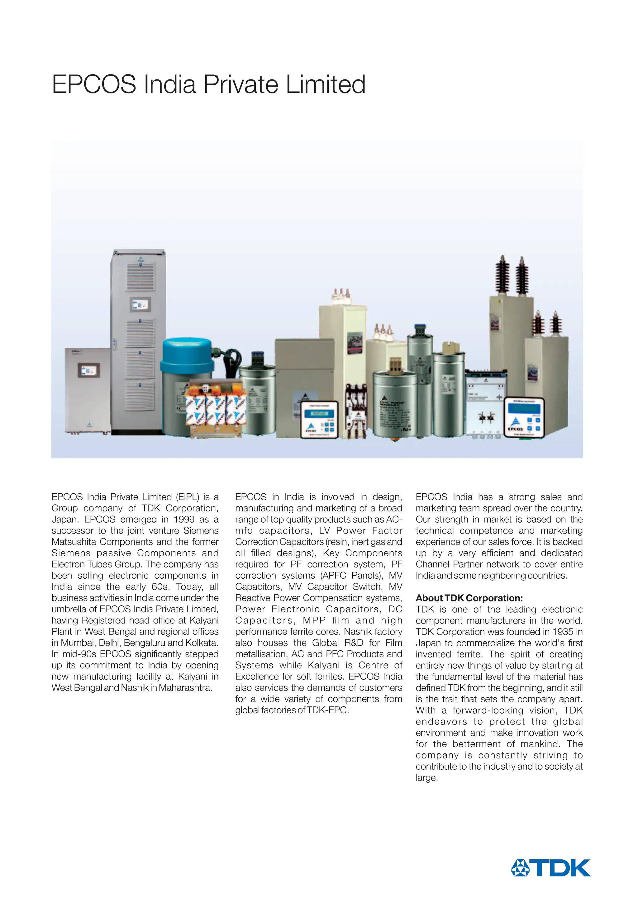 Epcos Capacitor Duty Contactors, Epcos Thyristor Duty Switching | PDF