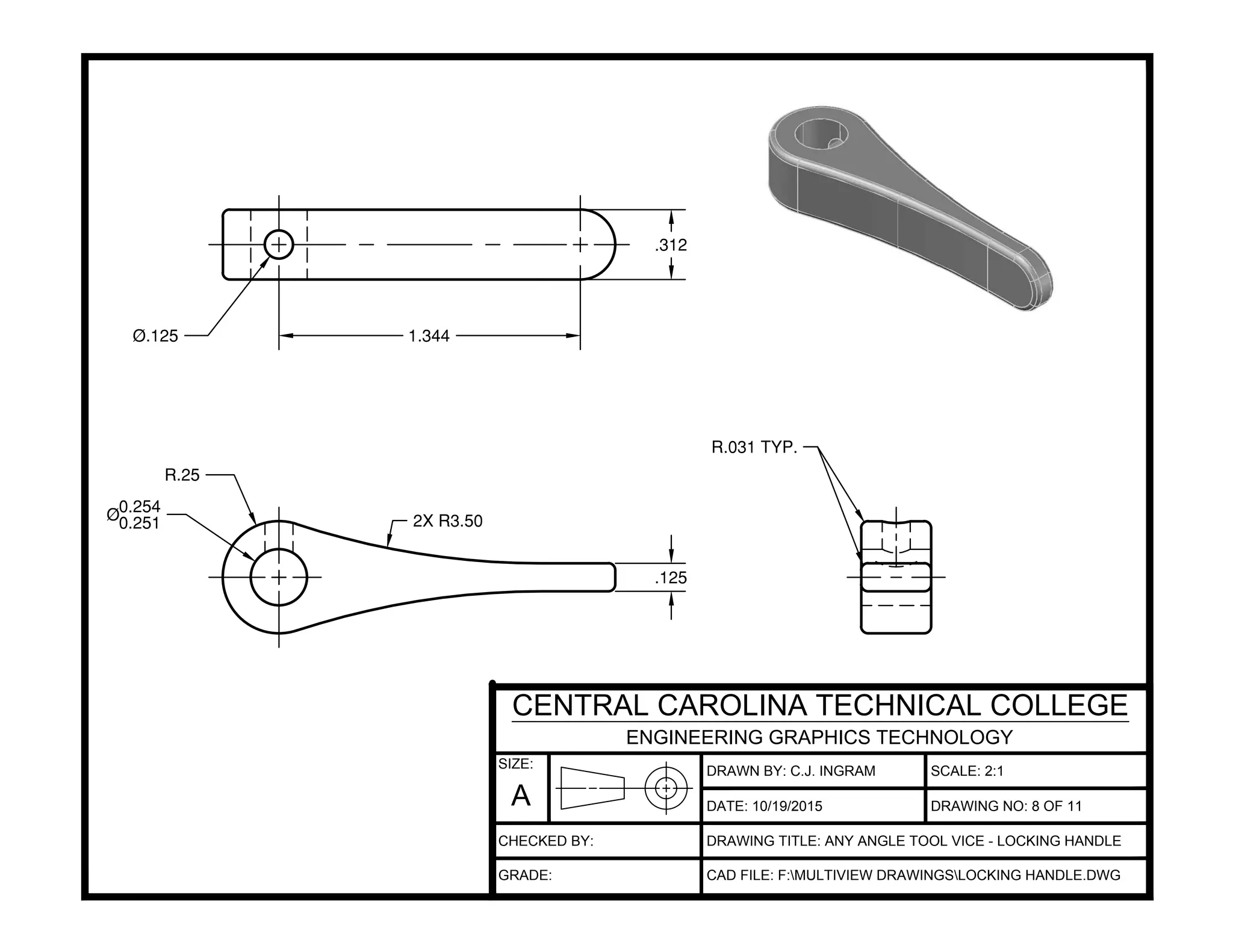 Angle vice locking handle-Layout1 | PDF