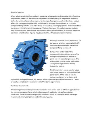 APDM - companion flange manufacturing report | PDF | Science