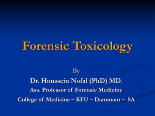 68981-Forensic-Toxicology.ppt