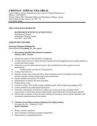 Resume | PDF