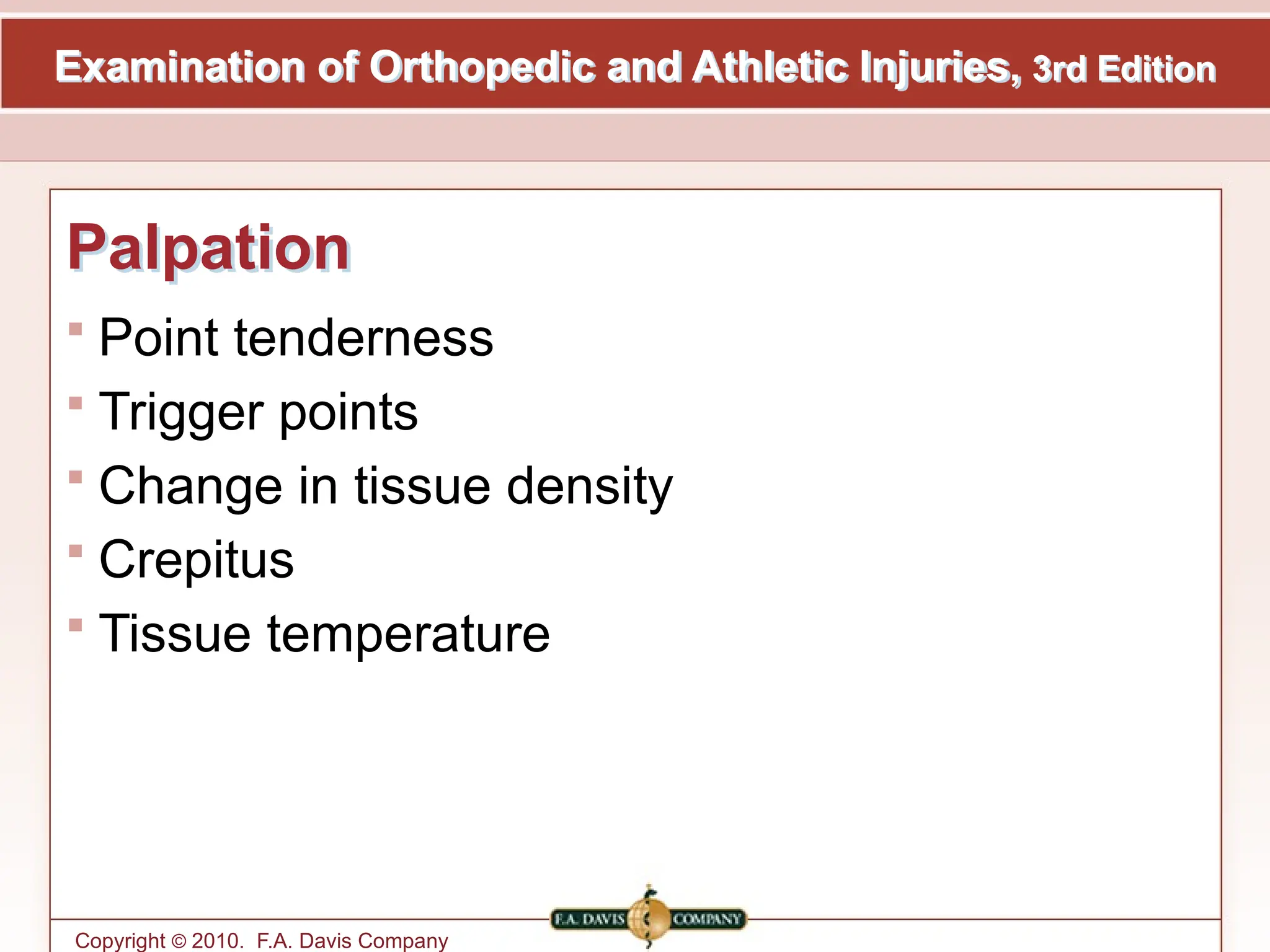orthopedic examination and rehabilitation | PPTX